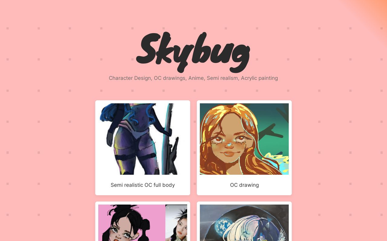 Skybug Art portfolio